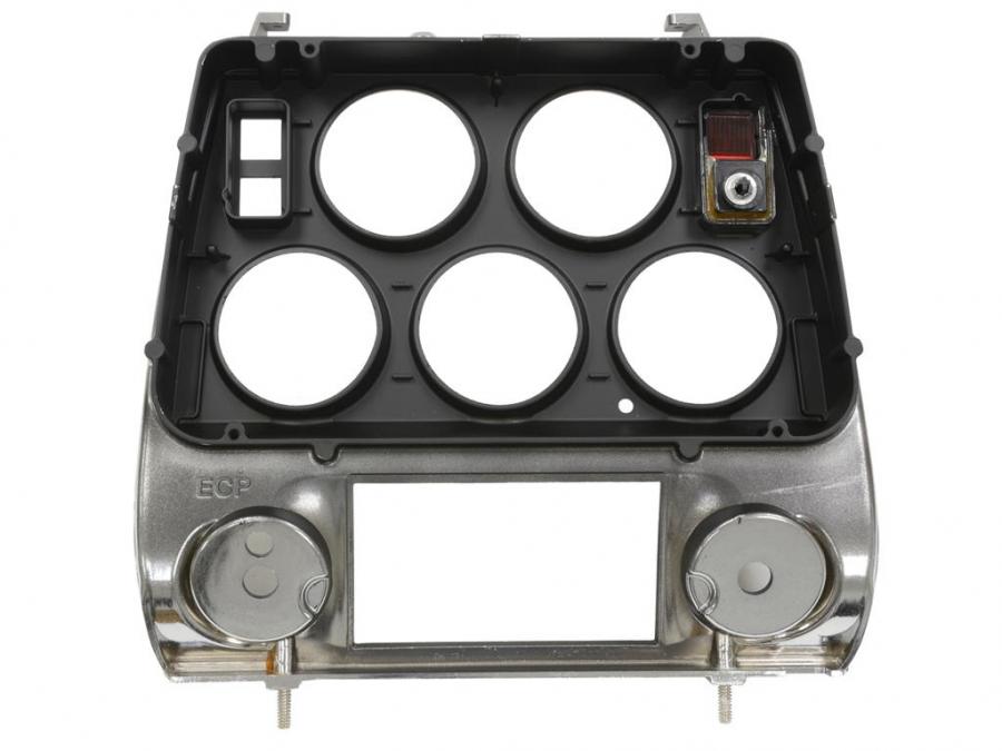 69-71 Center Gauge , Radio , Clock Surround Bezel With Pushbutton ...