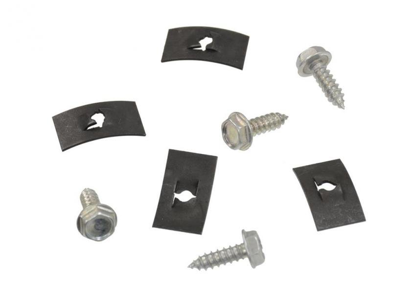 63-67 Power Window Conduit Screws and Nuts | Corvette Depot