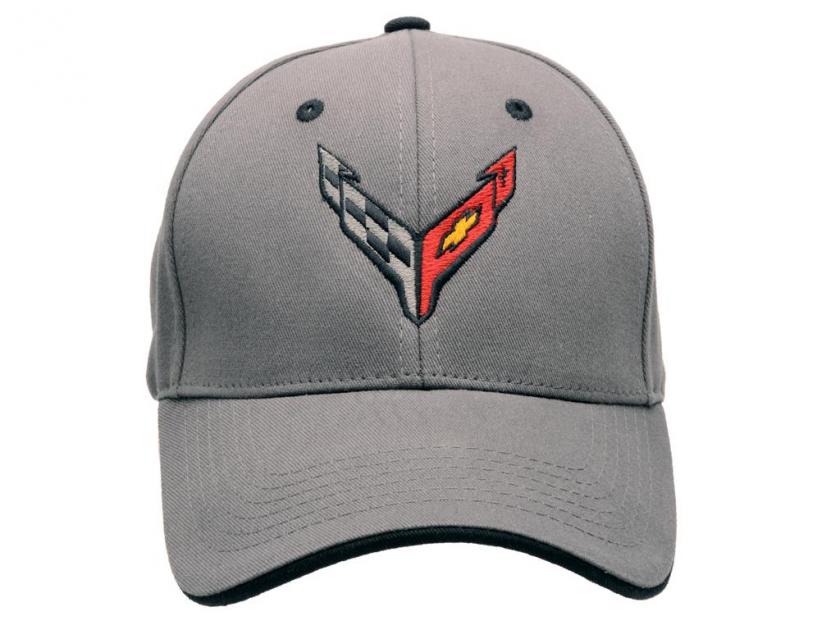 C8 Corvette Gray Heritage Hat | Corvette Depot
