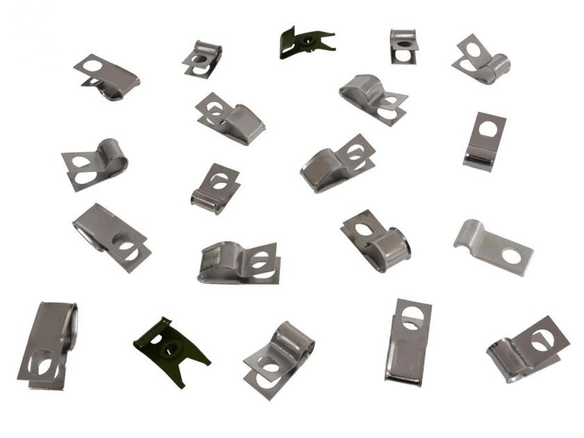 68 Brake And Fuel Line Clip Set - With Base Engines - 350HP - 390hp ...