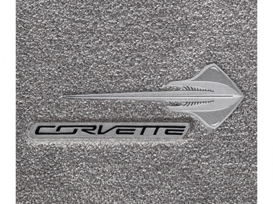 2014-2019 Floor Mat - C7 Stingray Emblem & Black Corvette Script ...