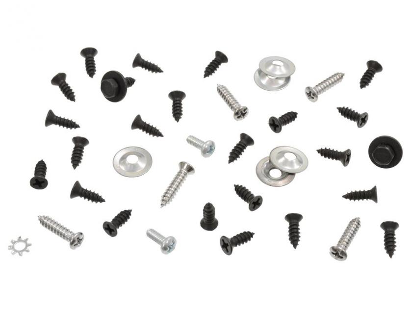 79L-82 2 Door Rear Storage Compartment Hardware Screws | Corvette Depot