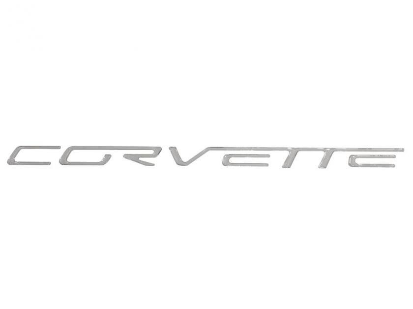05-13 Corvette Rear Bumper Lettering Kit - Polyurethane | Corvette Depot