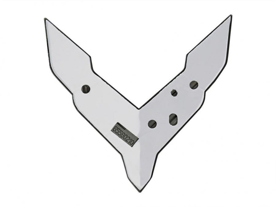 2023 70th Anniversary Carbon Flash Front Hood Emblem | Corvette Depot