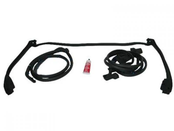 1990-1996 Convertible Body Weatherstrip - USA | Corvette Depot