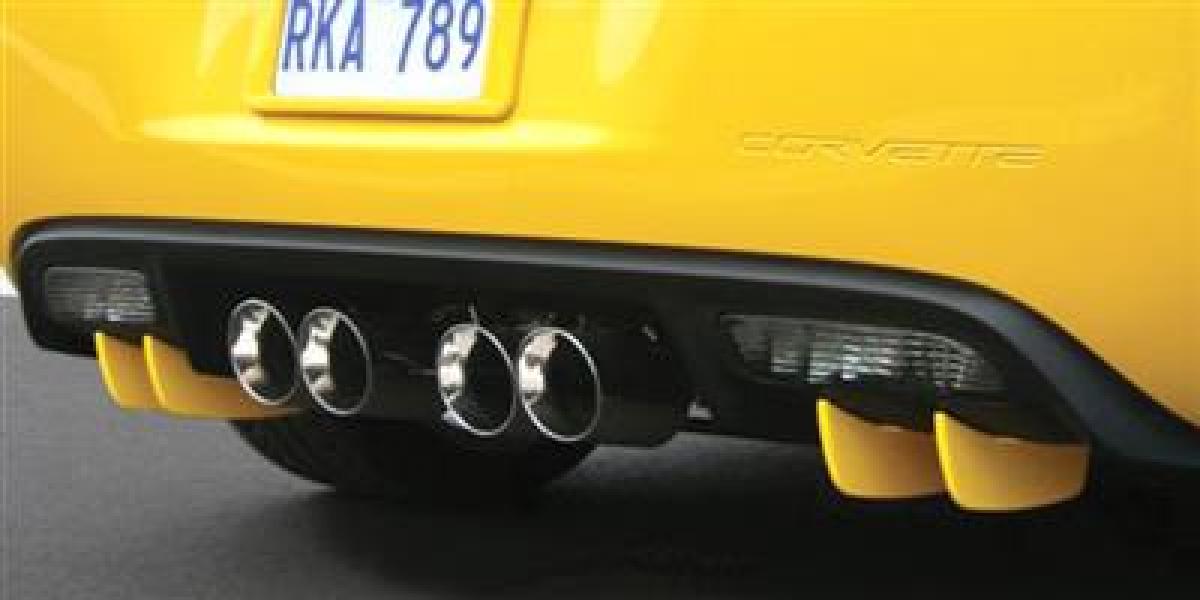 05-13 Rear Aero Diffuser - Set Of 4 | Corvette Depot