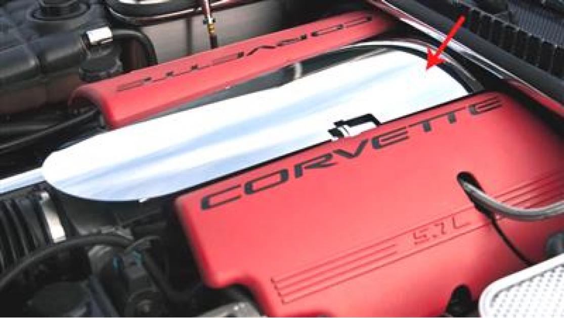 97-04 Stainless Steel Intake / Plenum Cover | Corvette Depot