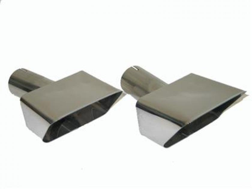 73 Exhaust Extensions / Tips - Stainless Steel | Corvette Depot