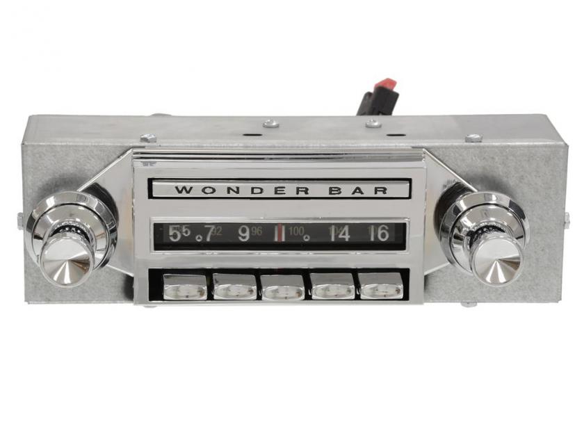 61-62 AM FM Wonderbar Bluetooth Stereo Radio | Corvette Depot