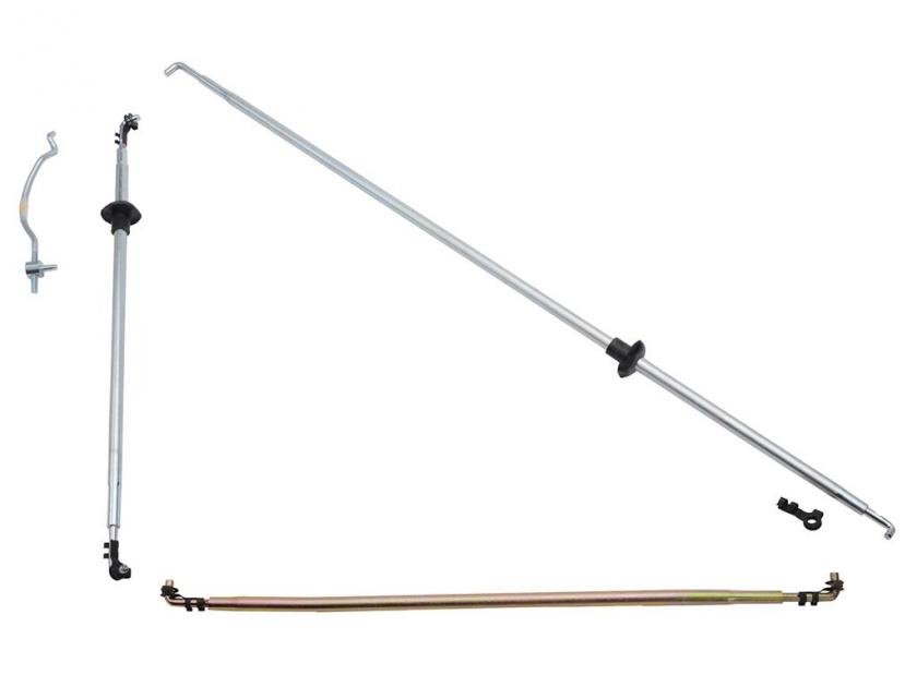 1968-1977 Right Inside Door Lock Opening and Controls Rods with Clips ...