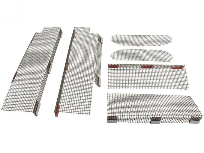 97-04 Brake Side And Rear Duct Grille / Screen - Stainless Steel ...