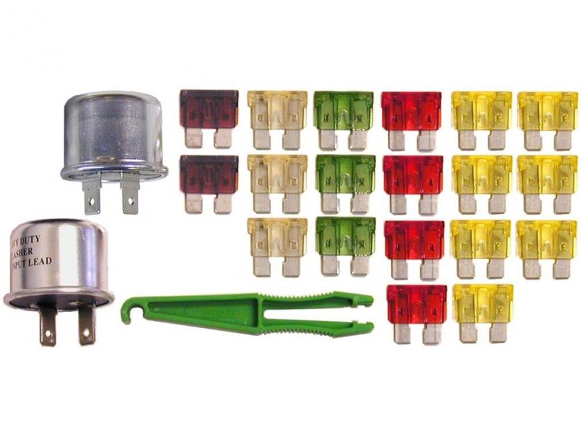 81 Fuse Flasher Kit - 22 Pieces | Corvette Depot