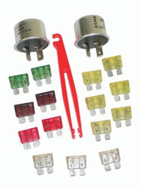 79 Fuse Flasher Kit - 18 Pieces | Corvette Depot