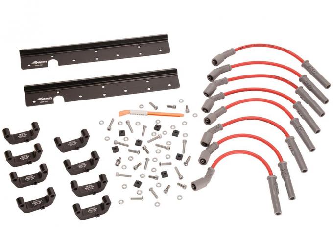 97-04 Coil Relocation With Red Spark Plug Wires - By Katech | Corvette ...