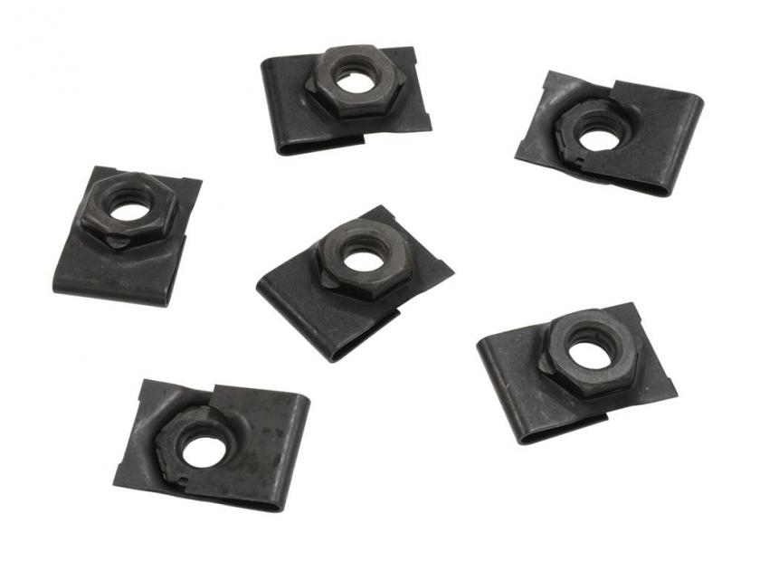 56-60 Radiator Mount J-nut - Set Of 6 ( Use With Radiators That Do Not ...