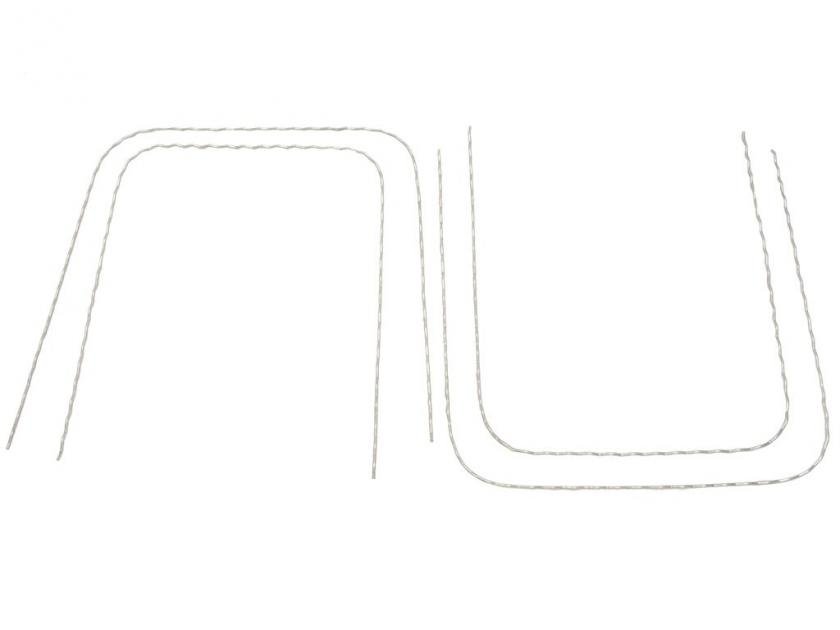 66 Seat Wire Kit - Corrugated - 4 Pieces | Corvette Depot