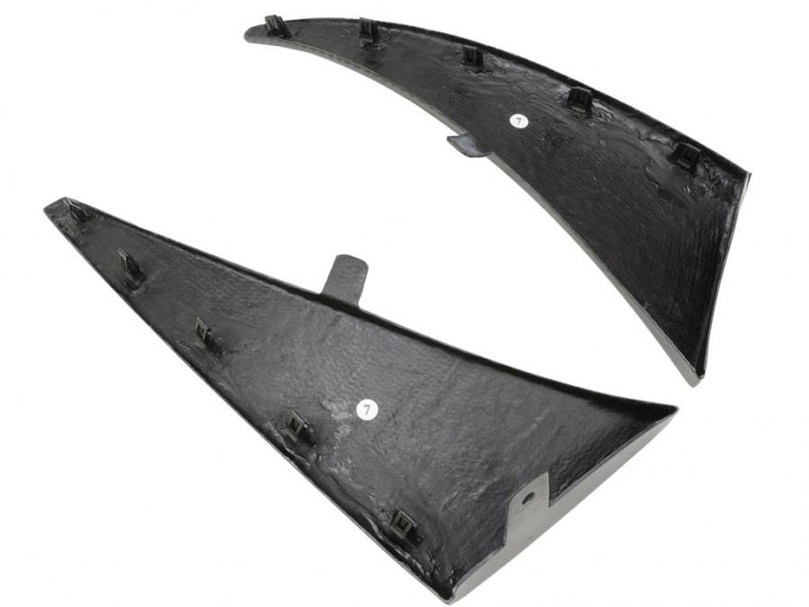 14-19 Carbon Fiber Front Mud / Splash Guards | Corvette Depot