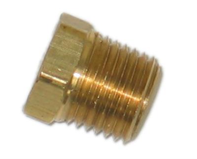 66 Radiator Drain Plug - 427 Brass | Corvette Depot