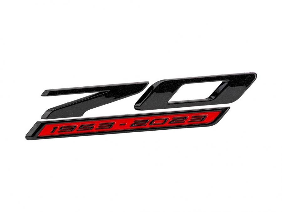 2023 70th Anniversary Side Fender Emblem | Corvette Depot