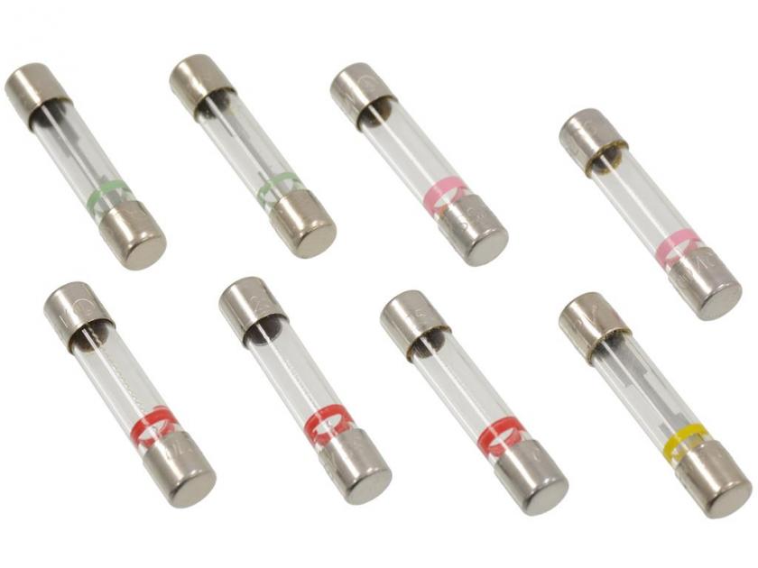 63 Fuse Set - Correct Color Coded 8 Pieces | Corvette Depot