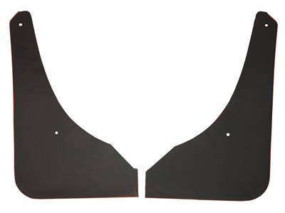 97-04 Front Fender Splash Guards - Altec Molded Painted | Corvette Depot