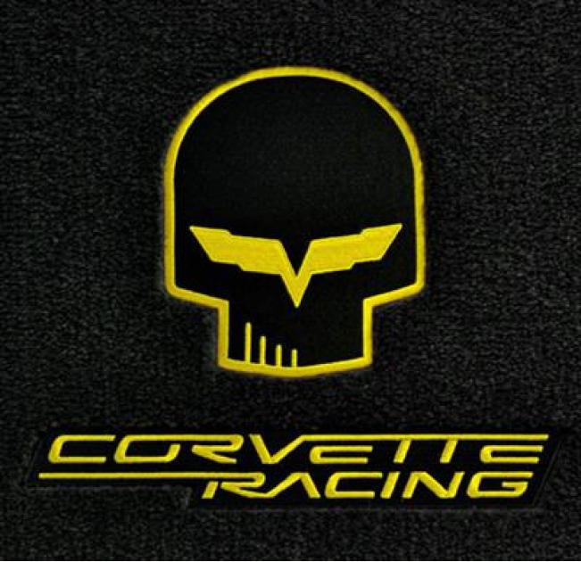 2005-2013 Cargo Mat Convertible Yellow Jake & Corvette Racing Logo ...