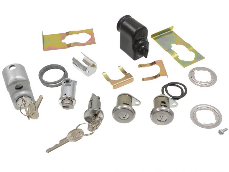 64 Lock Set- Super Deluxe | Corvette Depot