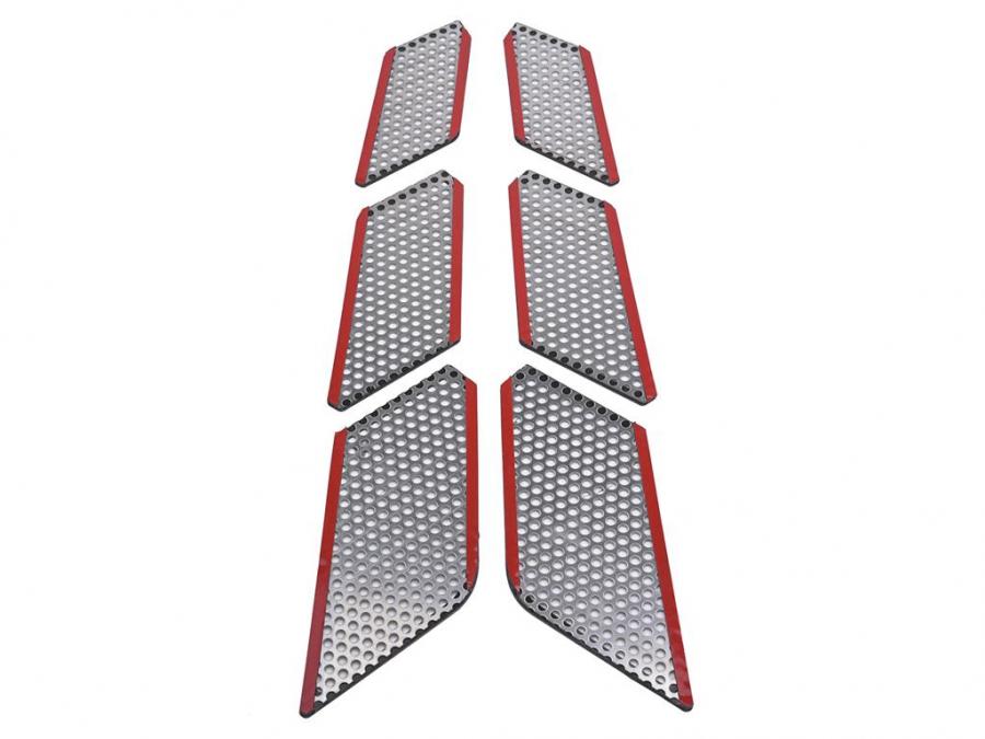 2020-2023 Perforated Stainless Steel Rear Hatch / Hood Vents | Corvette ...