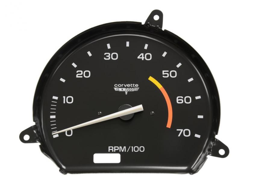 80 Tach / Tachometer - Base 5200 Redline | Corvette Depot