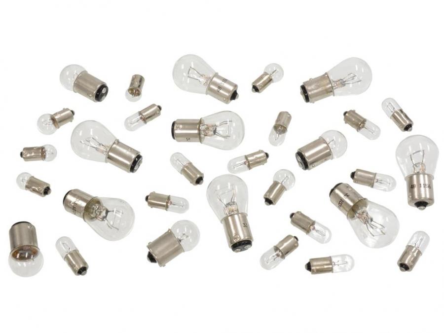 Redline Restomotive® 1963 Chevrolet Corvette 31 Piece Light Bulb Kit ...