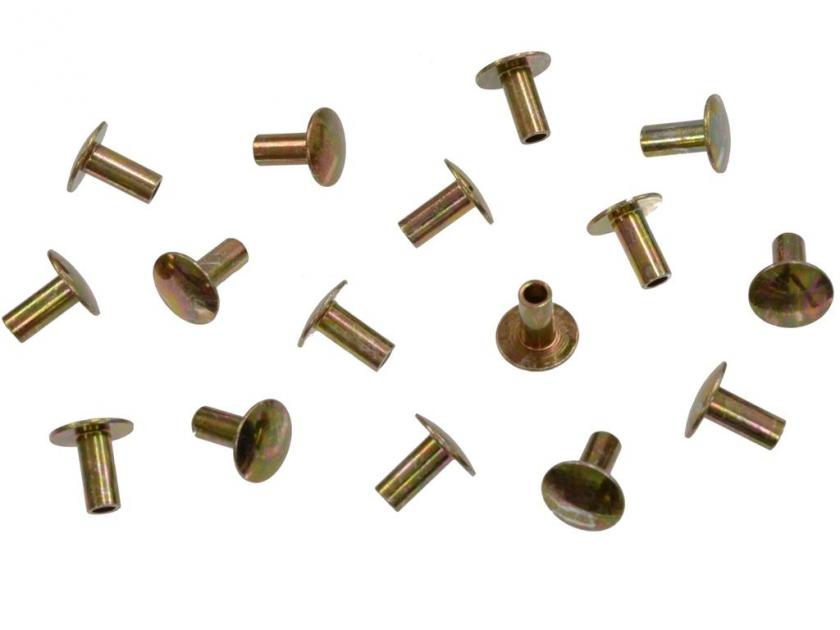 58-62 Headlight Adjustment To Bucket - Mount Rivets - Set Of 16 ...