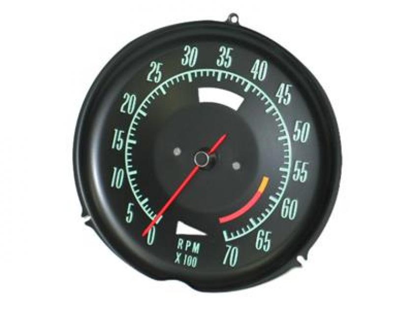 68 Tach / Tachometer - 6000 Redline | Corvette Depot