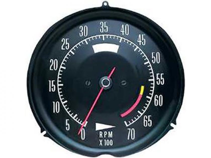 72-74 Tach / Tachometer - 6000 Redline | Corvette Depot