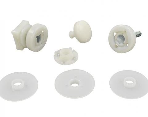 "door guide roller channel" | Corvette Depot