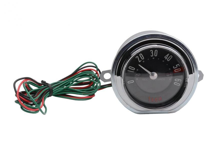 1958 6000 RPM Electronic Complete Tach / Tachometer - No Rev Counter ...