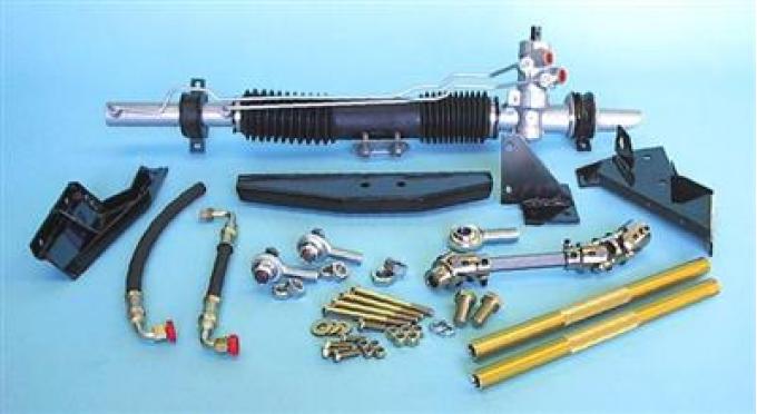 65-66 Steeroids Rack & Pinion Steering Conversion w/Power Steering ...
