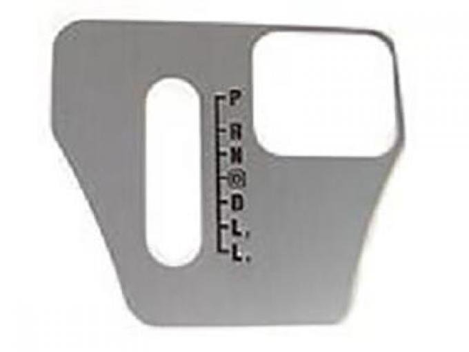 65-67 Automatic Shifter Indicator Pattern / Plate - With Overdrive ...