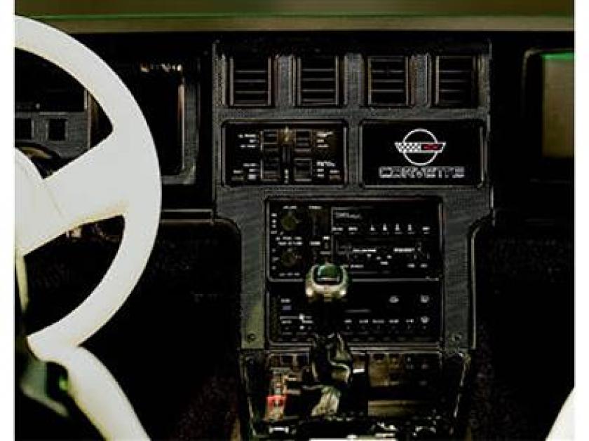 89 Carbon Fiber Look 6 Speed With Ride Control Dash Kit | Corvette Depot