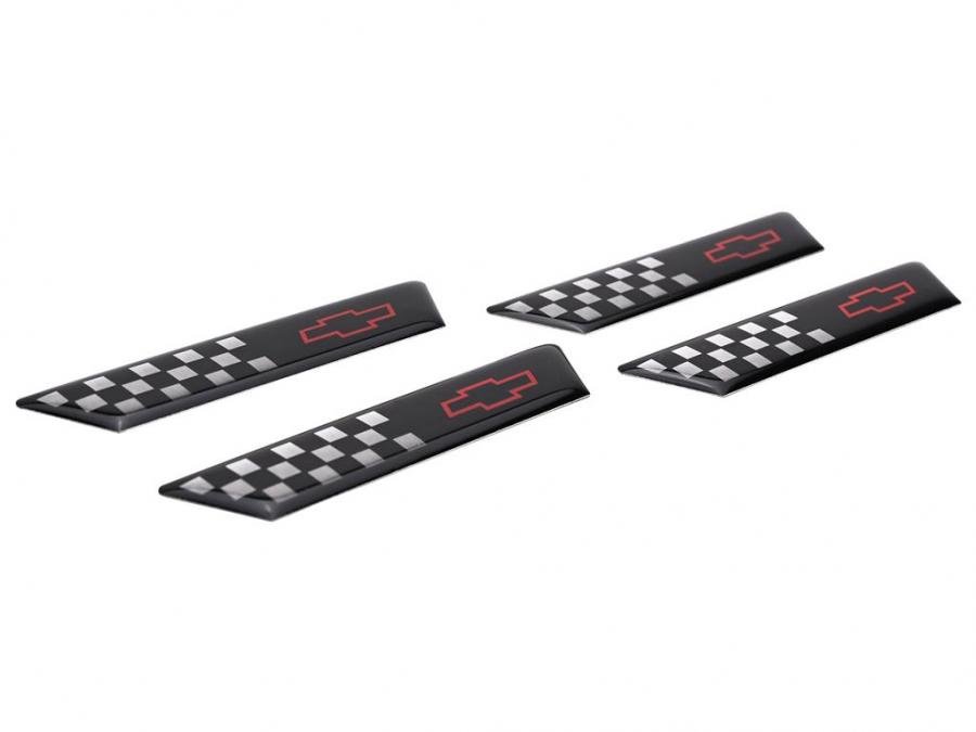 91-96 Emblems / Decals - Center Cap - 3D Domed - Black - Set of 4 ...