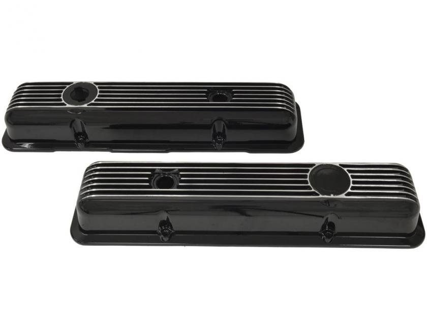 78-86 Valve Covers - L82 - Black Powder Coated Aluminum | Corvette Depot