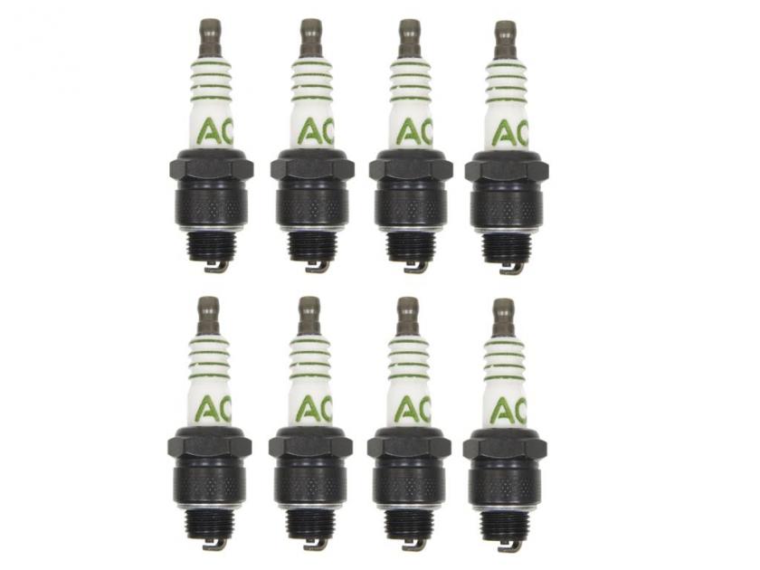 55-70 Spark Plugs - AC45 - Reproduction ( Set Of 8 ) | Corvette Depot