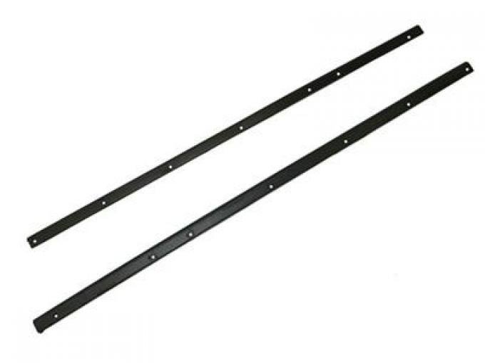 65-67 Door Outer Window Rubber Seals - Coupe - Correct Rivet On ...