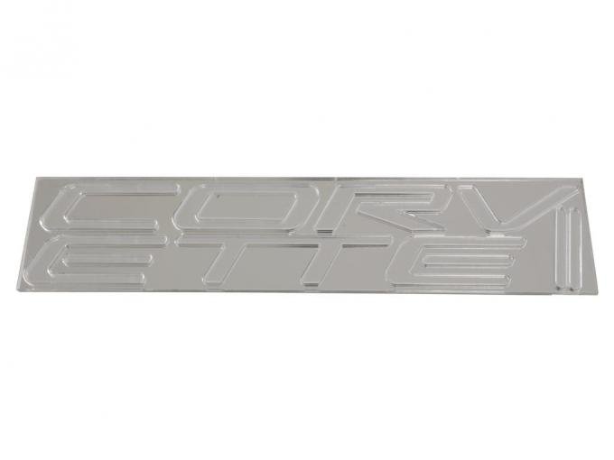 97-04 Corvette Rear Acrylic Lettering Kit | Corvette Depot