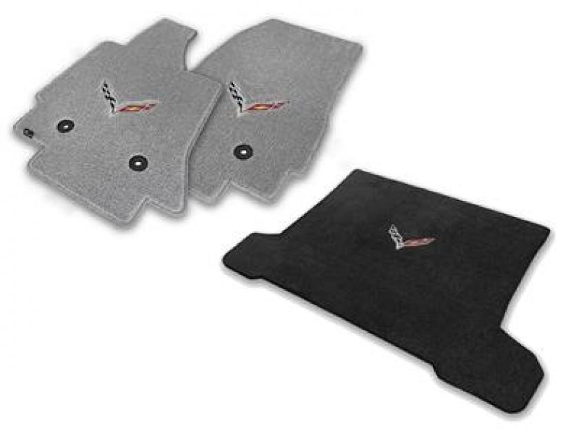 2014-2019 Floor And Cargo Mat Set With C7 Flag Emblem Lloyd Design ...