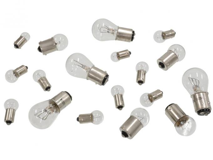 58-59 Light Bulb Kit - 18 Pieces | Corvette Depot