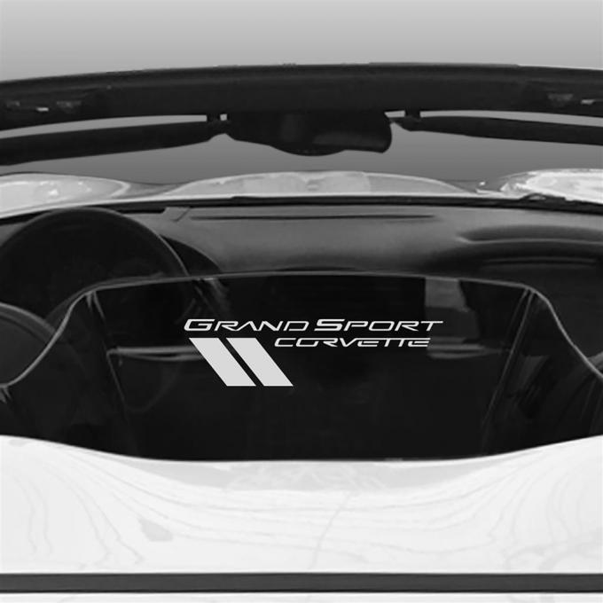 10-13 Convertible Wind Restrictor / Deflector With Grand Sport Logo ...