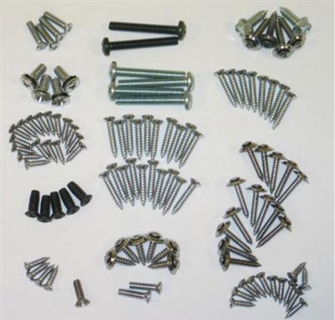 63 Convertible Interior Fasteners / Screws | Corvette Depot
