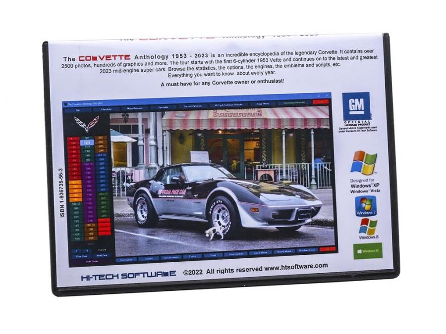 2023 Corvette Anthology CD-ROM | Corvette Depot