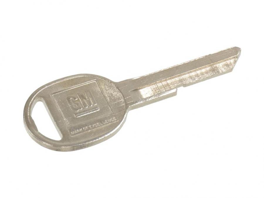 72-76 Key Blank - Oval "D" 72 76 80 | Corvette Depot