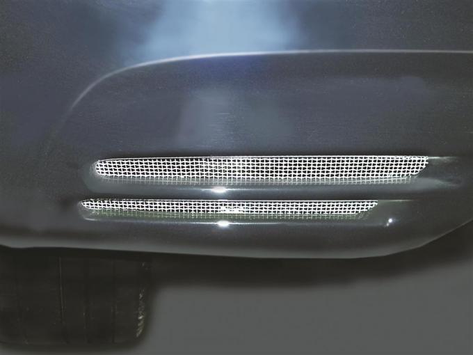 97-04 Rear Bumper Duct Grille / Screen - Stainless Steel | Corvette Depot
